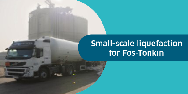 Small-scale liquefaction for Fos-Tonkin | ENGIE Innovation